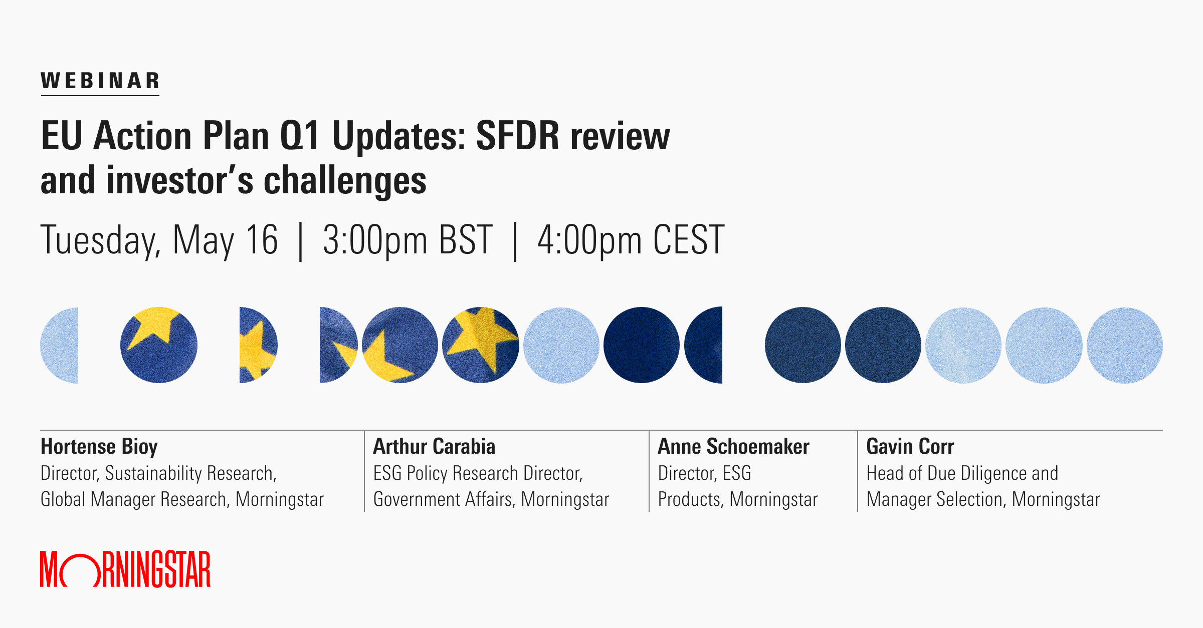 Webinar Replay | EU Action Plan Q1 Updates: SFDR Review and Investor’s ...